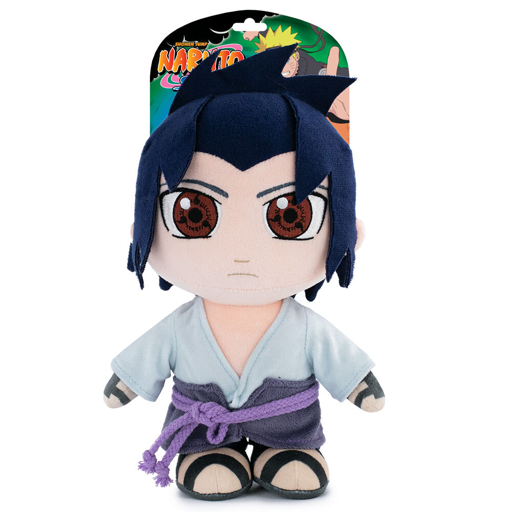 PLUSH TOYS : Naruto Shippuden Sasuke Uchiha plush toy 27cm