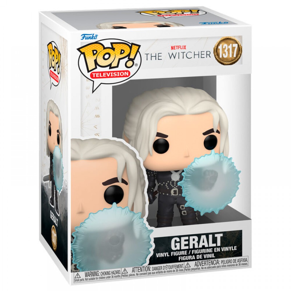 THE WITCHER : POP figure The Witcher Geralt with Shield