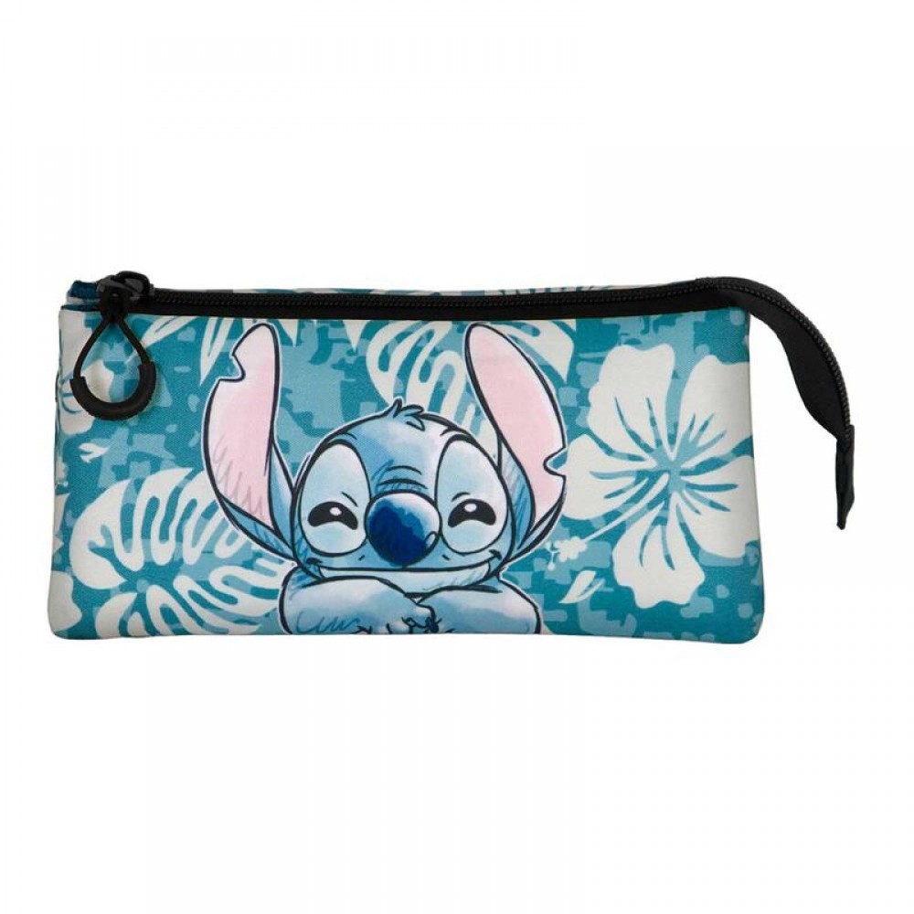 STITCH : Disney Stitch Aloha triple pencil case